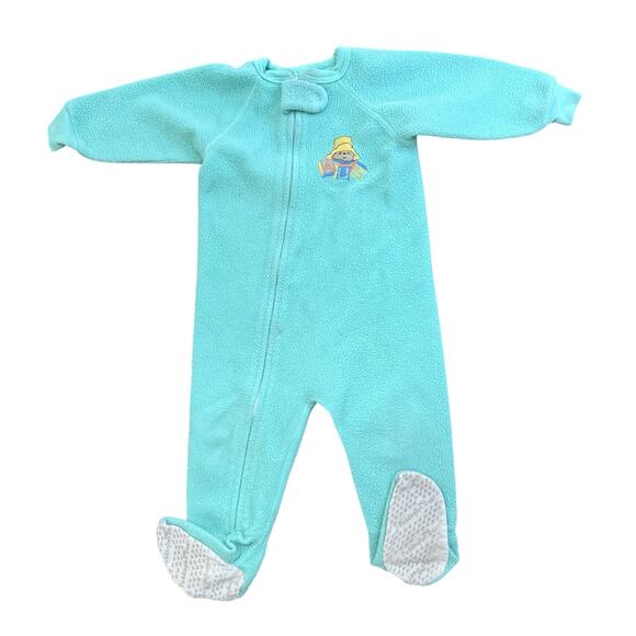 Paddington | Pajamas | Vintage Paddington Bear Footed One Piece Sleeper ...